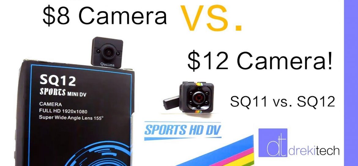 The $8 camera vs the $12 camera! Quelima SQ11 vs Quelima SQ12 Review ...